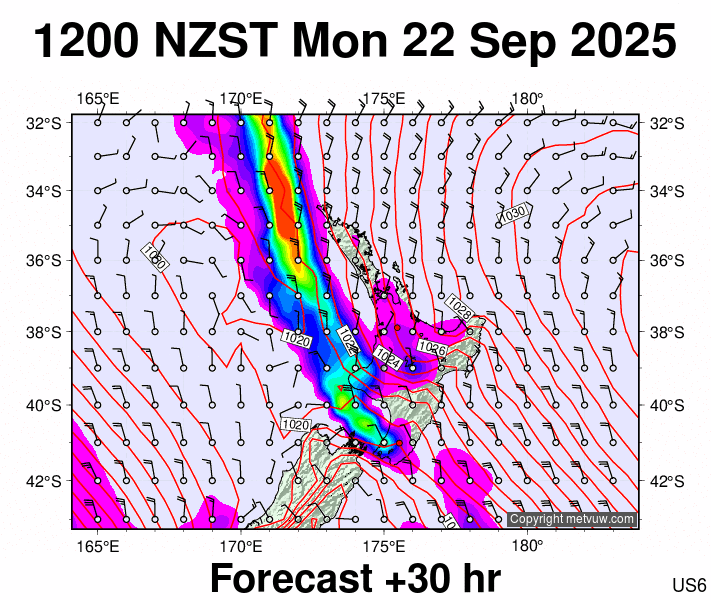 New Zealand North Island Weather Forecast