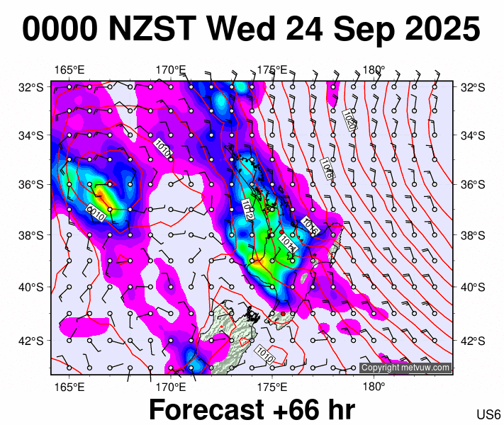 New Zealand North Island Weather Forecast