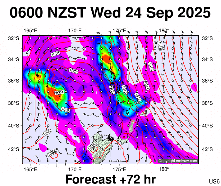New Zealand North Island Weather Forecast