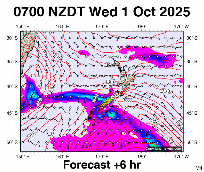 New Zealand Weather Forecast