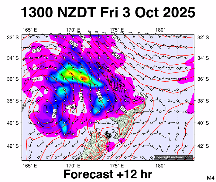 New Zealand North Island Weather Forecast