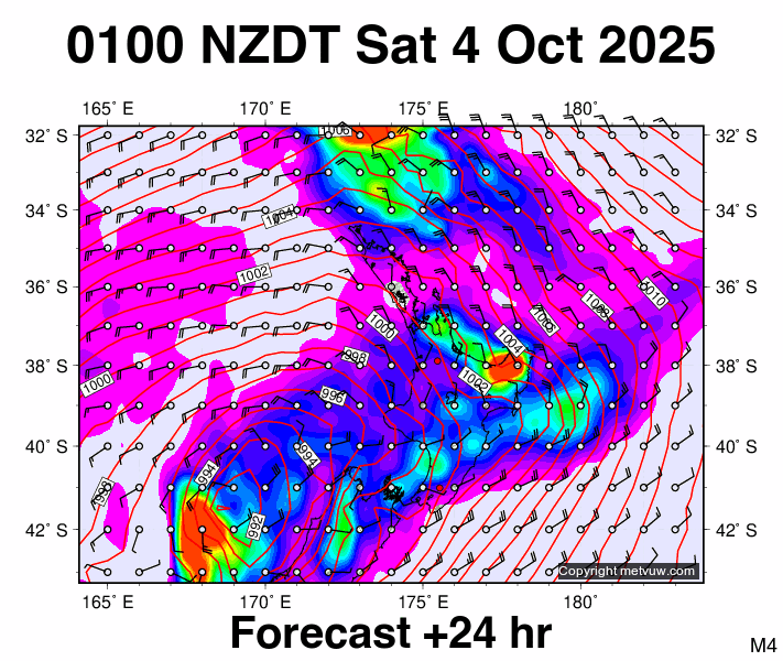 New Zealand North Island Weather Forecast