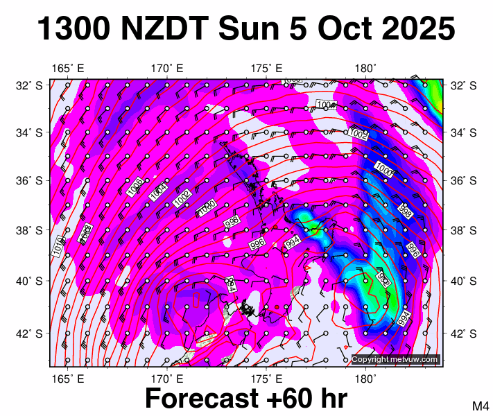 New Zealand North Island Weather Forecast