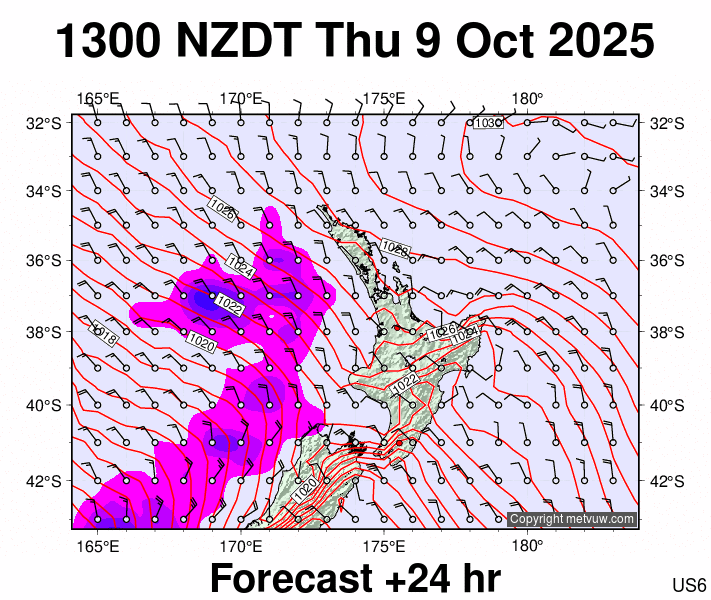 New Zealand North Island Weather Forecast
