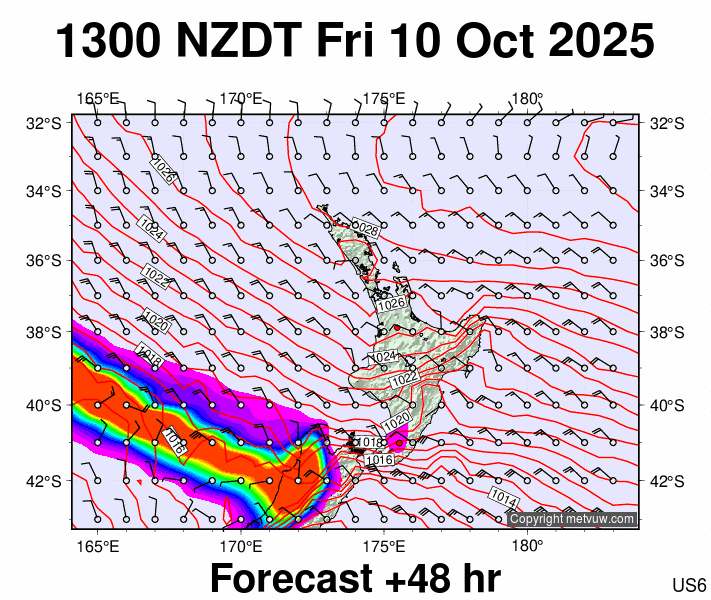 New Zealand North Island Weather Forecast