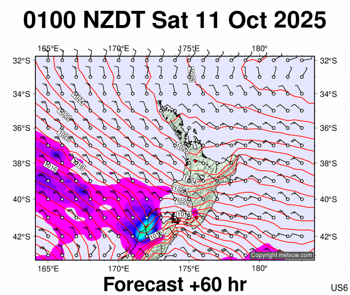 New Zealand North Island Weather Forecast