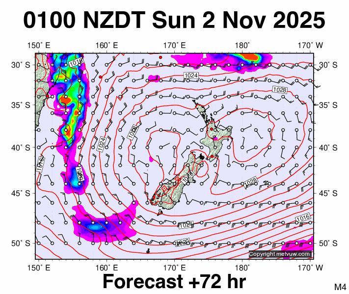 New Zealand Weather Forecast