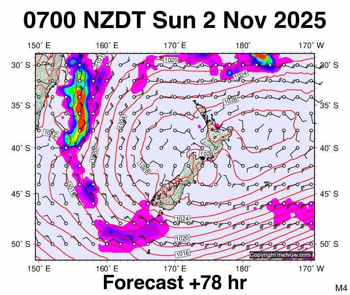 New Zealand Weather Forecast