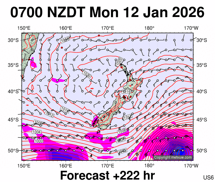 New Zealand Weather Forecast