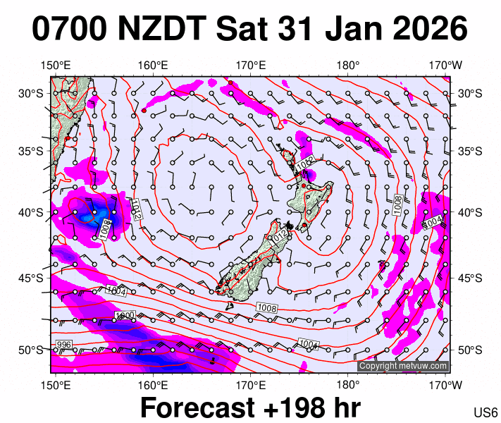 New Zealand Weather Forecast