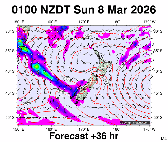 New Zealand Weather Forecast